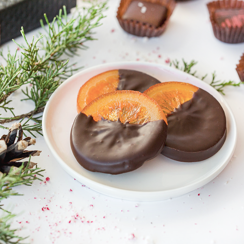 Candied Italian Orange Slices – NU Chocolat